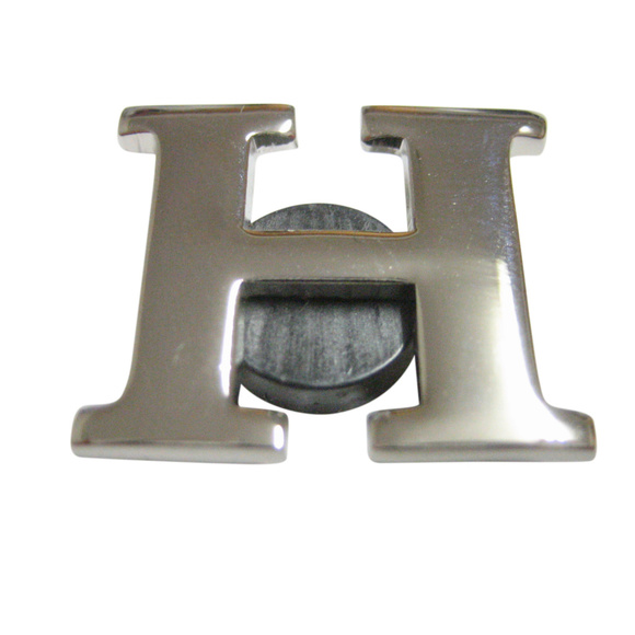 Kiola Designs | Other | Letter H Shape Monogram Magnet | Poshmark